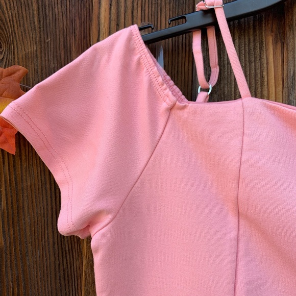 Tops | Womens Blush Pink Off Shoulders And Straps Top | Poshmark